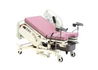 China Remote Controller Medical Maternity Bed With Telescopic Working Table for sale