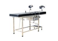 China Stainless Steel Gynecology Examination Bed With Foot Stool for sale