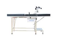 China Stainless Steel Gynecology Examination Bed With Foot Stool for sale