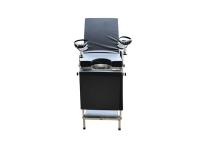China Stainless Steel Gynecology Examination Bed With Foot Stool for sale