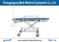 China Easy Moving Patient Transfer Trolley For Ambulance Aluminum Alloy Structure for sale