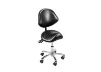 China Hydraulic Adjustable Mobile Hygiene Saddle Chair Stool For Hospital for sale