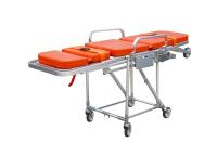 China Medical Hospital Wheeled Folding Stair Chair Ambulance Stretcher for sale