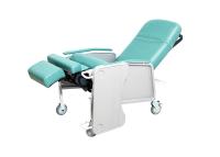 China Reclining  113kg Capacity 4 Positon Plasma Dialysis Blood Donor Chair for sale