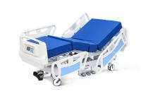 China Touch Screen Controller Electric Hospital ICU Bed  Double Column Structure For  Vertical Elevation for sale