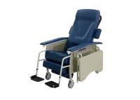 China Mechanical Blood Donor Bed , Manual Blood Donor Chair With Folding Leg Section for sale