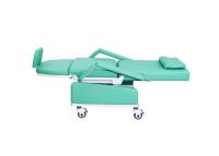 China Hospital CPR Function Patient Electric Hemodialysis Chair Adjustable Headrest for sale