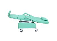 China Hospital CPR Function Patient Electric Hemodialysis Chair Adjustable Headrest for sale