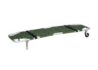 China Double Folding Military Collapsible Stretcher With Carry Bag for sale