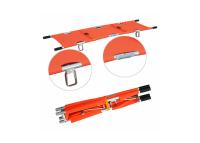 China 2 Meter 159kg Load Capacity 4 Parts Ambulance Fold Up Stretcher for sale