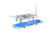 China EMS Lightweight Wheeled  Ambulance Collapsible Stretcher Durable for sale