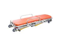 China Mobile Medical Adjustable Backrest Automatic Loading Ambulance Stretcher for sale