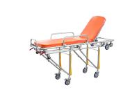 China Mobile Medical Adjustable Backrest Automatic Loading Ambulance Stretcher for sale