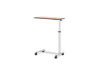 China YA-T05 Movable Medical Overbed Hospital Bed Rolling Table Laminated  Wood for sale