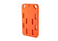 China Backbone Panel Fixed Plate Emergency Two Folding Stretcher for Rescue for sale