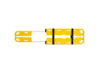 China EMT Backboard Folding Scoop Stretcher With Narrow Frame Structure for sale