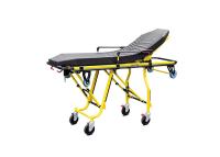China YA-AS11 Folding Manual Ambulance Stretcher Trolley Lightweight With Wheels for sale