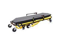 China YA-AS11 Folding Manual Ambulance Stretcher Trolley Lightweight With Wheels for sale