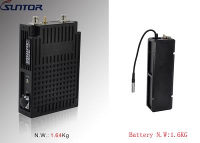 China Mesh Wireless 28v Network Transmitter 20mhz Long Range Air To Ground for sale