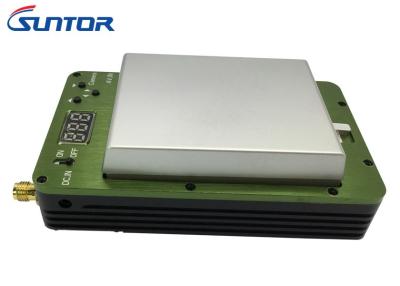 China Green Mini COFDM Video Transmitter Low Delay 200mw For Hidden Investigation for sale