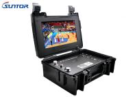 China Mini 11.6 Inch 1 Channel COFDM Receiver Wireless Video Transmitter With Large LCD Display for sale