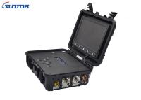 China 1 CH 7 Inch LCD COFDM Receiver , Audio Video Receiver With High Definition Multimedia Interface BNC Port for sale