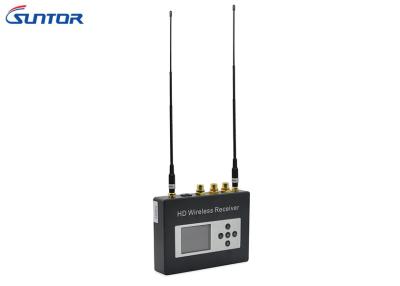 China Mini Handheld COFDM Wireless Video Receiver Aluminium Alloy HD 1080P for sale