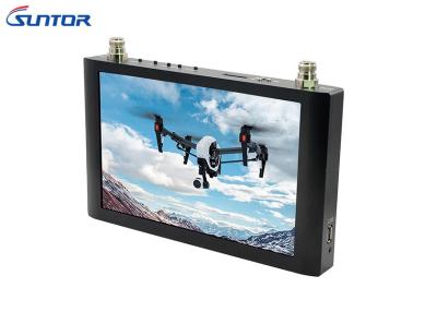 China HD 1080P VHF UHF COFDM Receiver 9 Inch LCD With Dual Antenna , 1.5 Kg Weight for sale