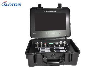China COFMD Digital AV Transmitter Receiver Vehicle Mounted UHF 170-860MHz for sale