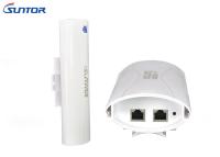 China Outdoor CCTV CPE Wireless Ethernet Bridge  5Ghz PTP / PTMP 1 - 3km Short Range for sale
