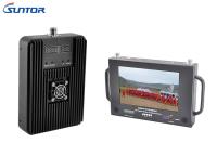 China 5W NLOS 1080P COFDM Transmitter with handheld video storage receiver for emergency rescue for sale