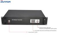 China 300-860Mhz COFDM Transmitter TDD-COFDM patrol car 230km/h moving video wireless sender for sale