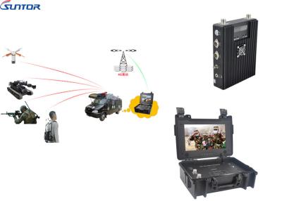 China GSM Solider Individual Long Range Video Transmitter 2 Way Voice And HD Video Transmitting Links for sale