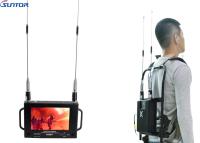 China High Definition Multimedia Interface / Av COFDM Wireless Transmitter  Backpack System With Digital LED Control Panel for sale