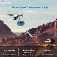 China CD100NMT with AES128 Security Protected COFDM Transmitter for UAVs and Drones for sale