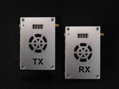 China Light Weight IP Interface Drone Video Transmitter Link 0.3W RF Power 15KM Distance for sale
