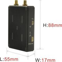 China CD15NMT-Mini UAV 2.4G 1.4GHz 800MHz 2x2 MIMO Drone Video Transmitter for sale