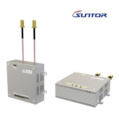 China 70Mbps Drone UAV Video Transmitter 1.4GHz IP Mesh Network 8s Relink for sale