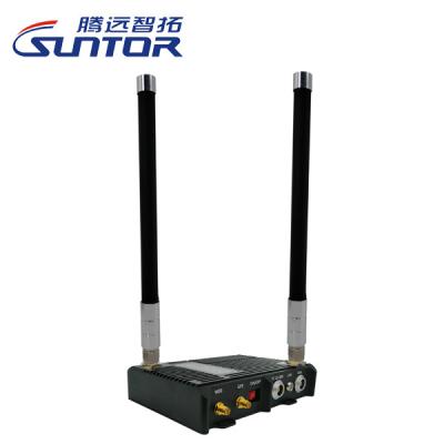 China Unmanned Car IP Mesh Network AES128 Ethernet Wireless Transceiver for sale