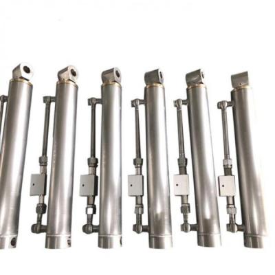 China Stainless Steel Single Acting Hydraulic Cylinder 316 F51 Duplex Rod 1 to 20 Inch Bore for sale