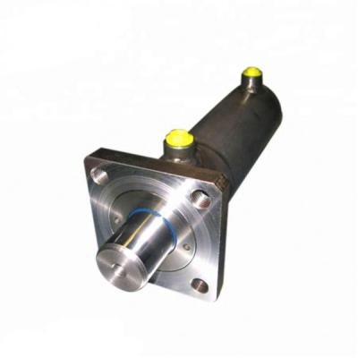 China Rear Flange Mount Excavator Hydraulic Cylinder 200 Bar Double Acting Welded for sale