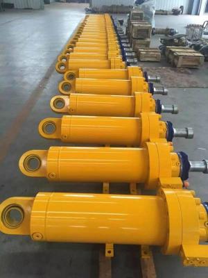 China Precision Double Acting Hollow Hydraulic Cylinder Plunger Type For Excavator for sale