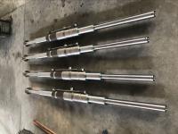 China Double Ended Hydraulic Steering Cylinder / Hydraulic Piston Cylinder for sale