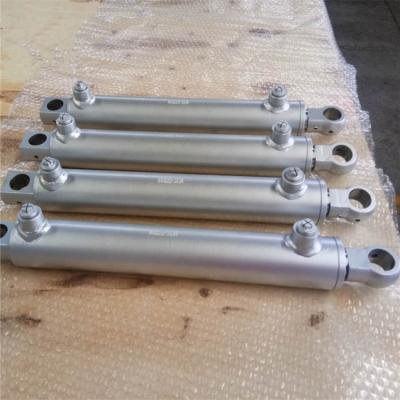 China Single Acting Hydraulic Cylinder 50mm Bore 35MPa for Compactor Baler Steel Body for sale