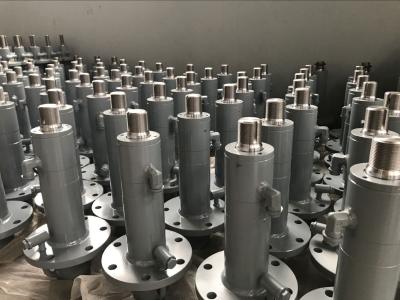 China Double Acting Hydraulic Ram High Tensile Honed Cold Drawn Tube 50-300mm Stroke 3500 PSI for sale