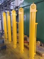 China 50 Ton Welded Double Acting Hydraulic Cylinder 300mm Stroke Heavy Duty Industrial for sale