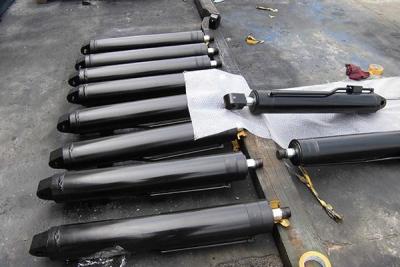 China Long Short Stroke Hydraulic Cylinder / Single Piston Hydraulic Ram Cylinder for sale