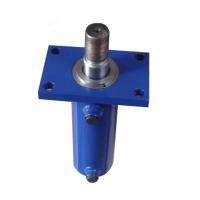China Single Acting Welded Hydraulic Cylinders For Hydraulic Press Front Flange Mount for sale