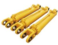 China Wheel Loader Excavator Hydraulic Cylinder Steel Body 2500 PSI 24 Inch Stroke for sale