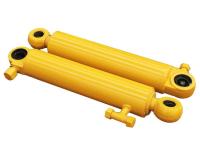 China Wheel Loader Excavator Hydraulic Cylinder Steel Body 2500 PSI 24 Inch Stroke for sale